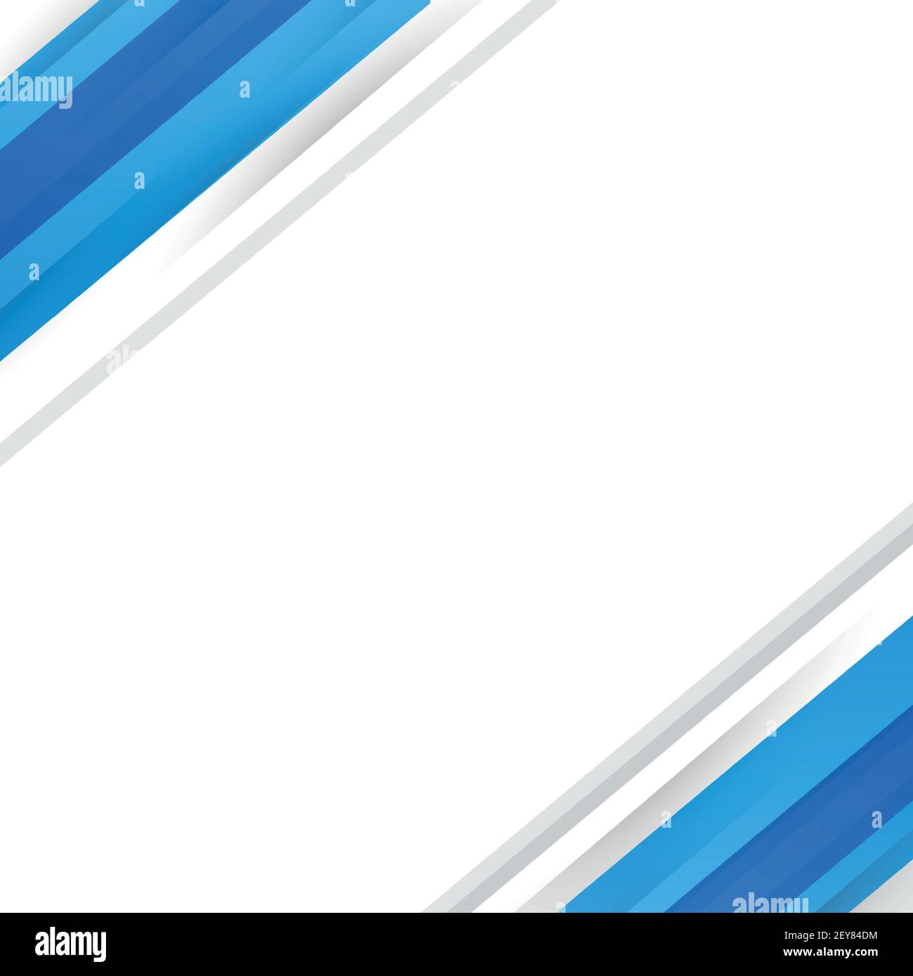 Abstract blue lines on white background - Vector illustration Stock ...