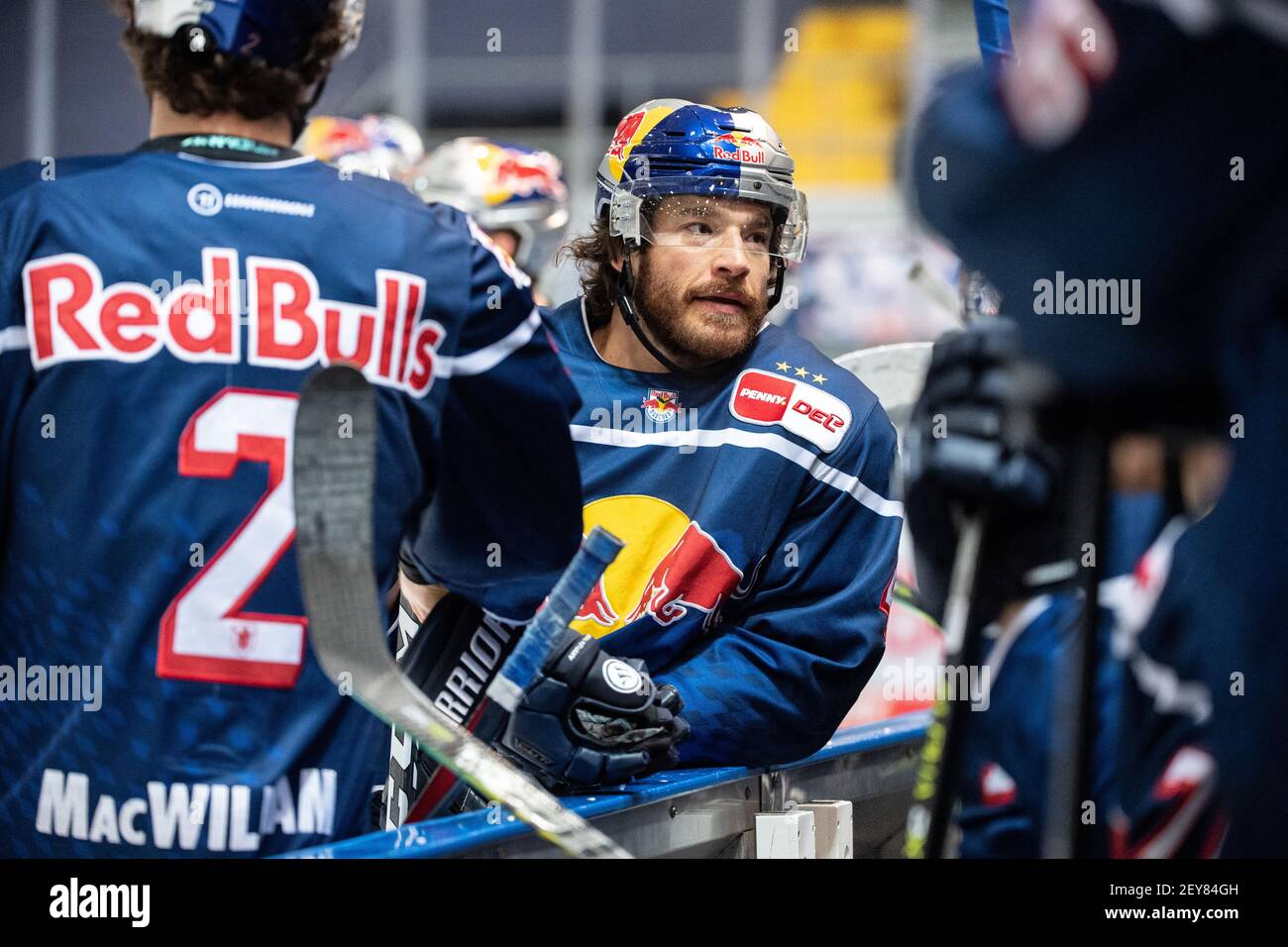 Munich, Germany. 05th Mar, 2021. Ice hockey: DEL, EHC Red Bull Munich ...