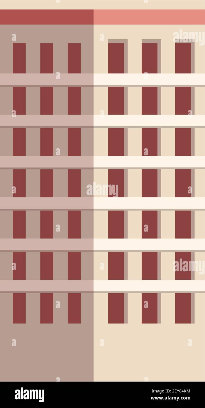 seven story building Stock Vector Image & Art - Alamy