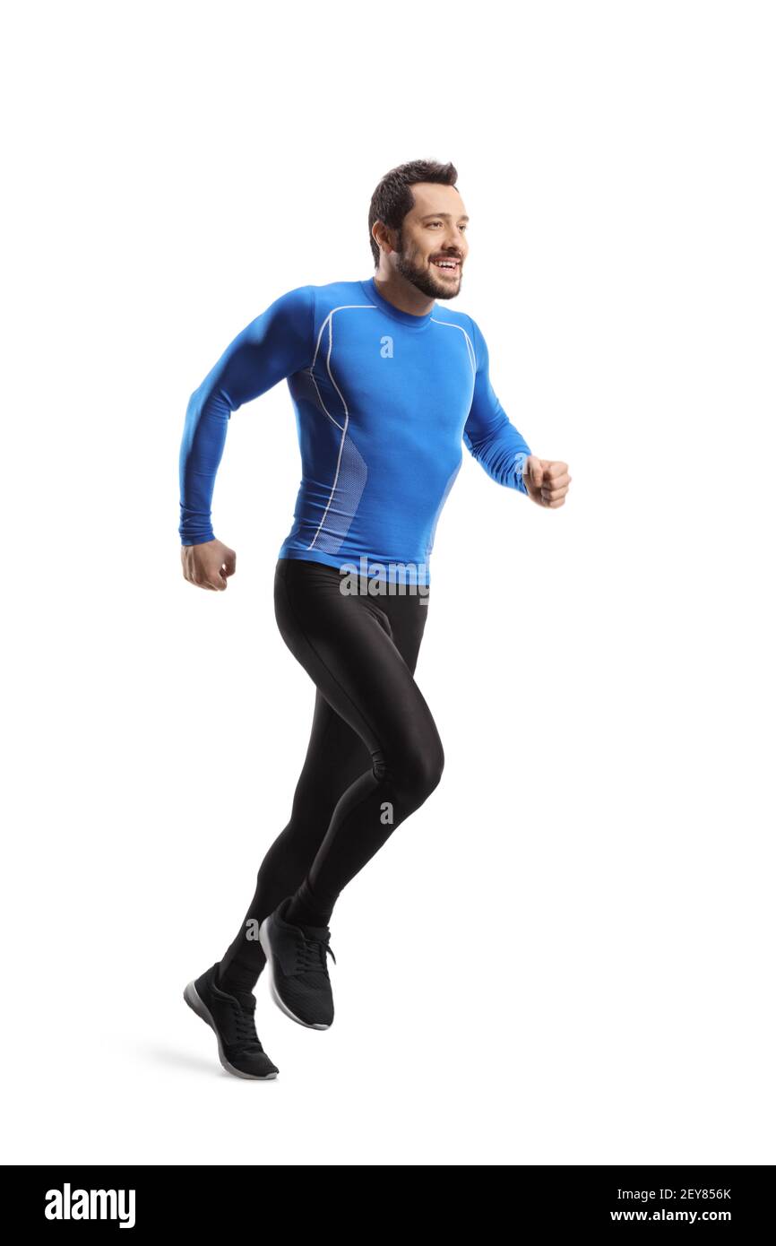 Full body runner in Cut Out Stock Images & Pictures - Alamy