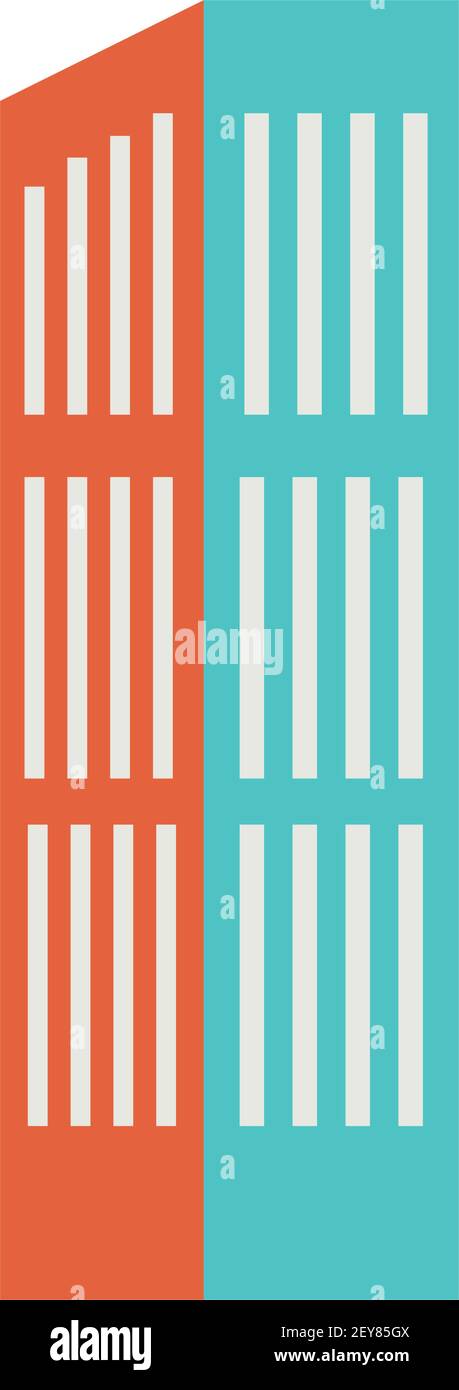 orange building icon Stock Vector Image & Art - Alamy