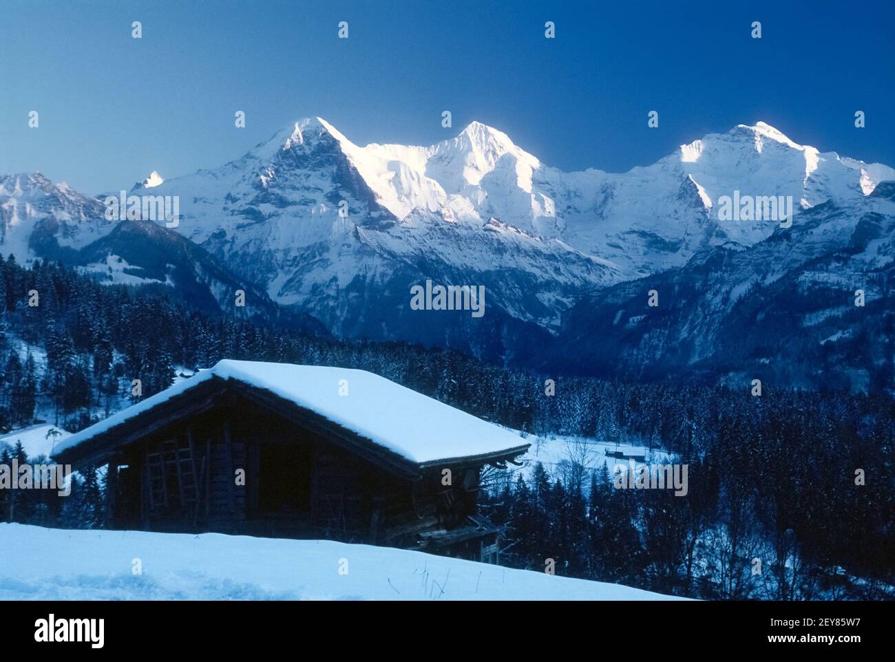 Monch eiger hi-res stock photography and images - Alamy