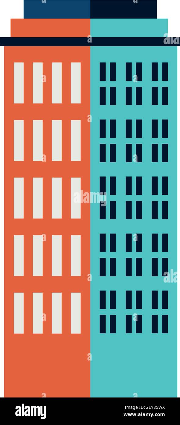 5 story building Stock Vector Images - Alamy
