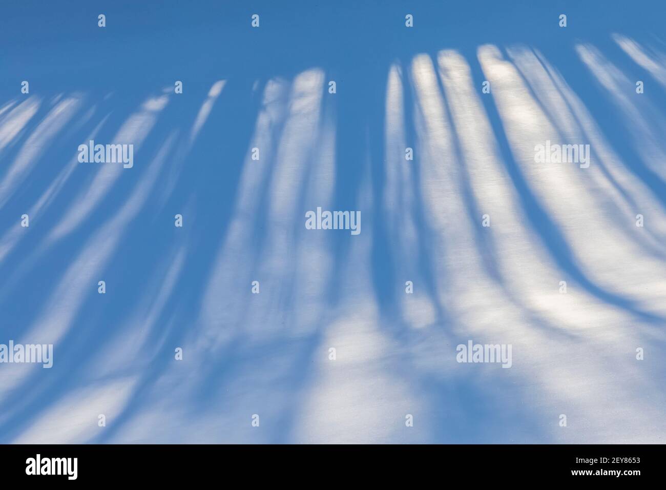 Sun casting shadows on snow hi-res stock photography and images - Alamy