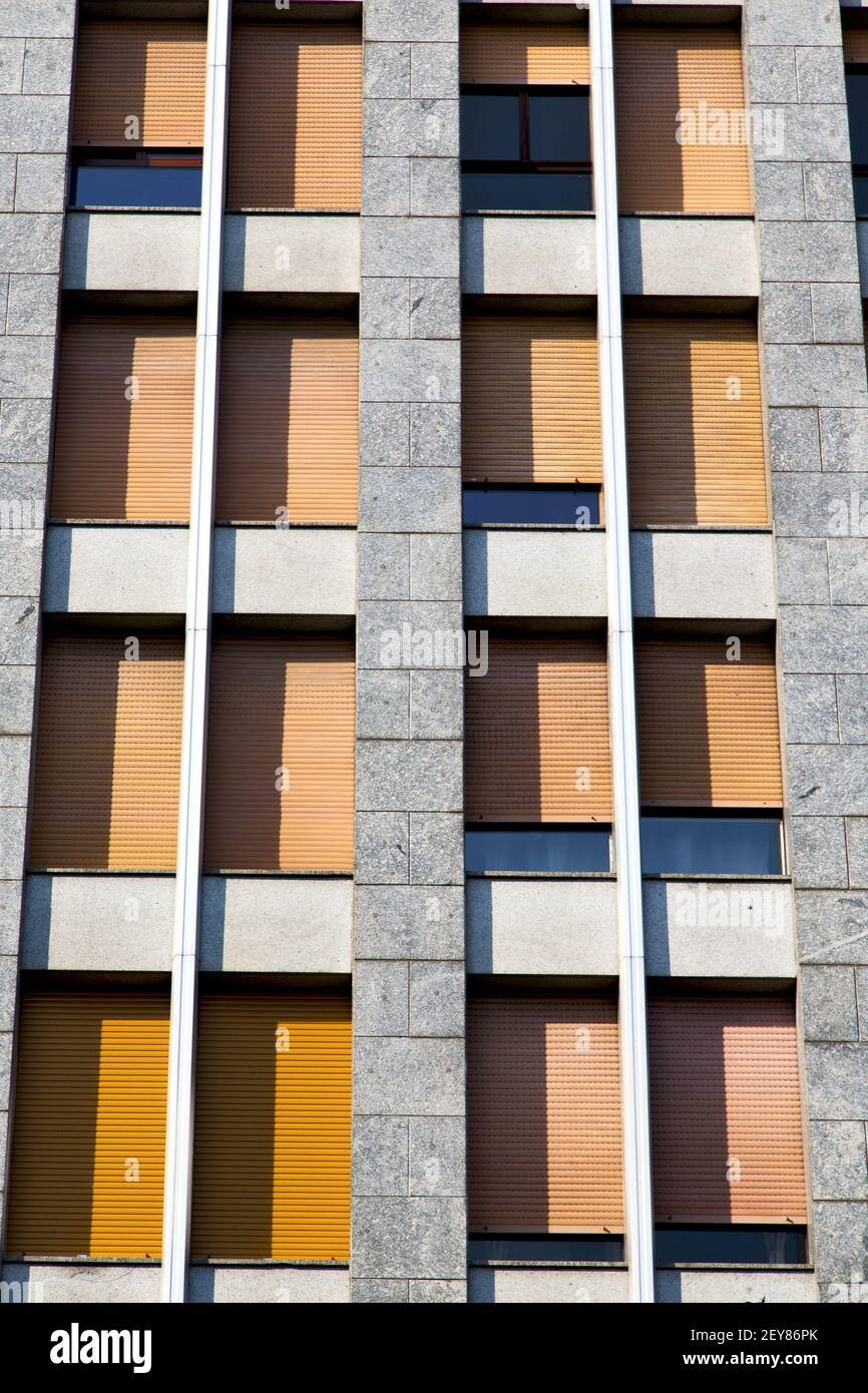 Orange europe in the milano old Stock Photo - Alamy