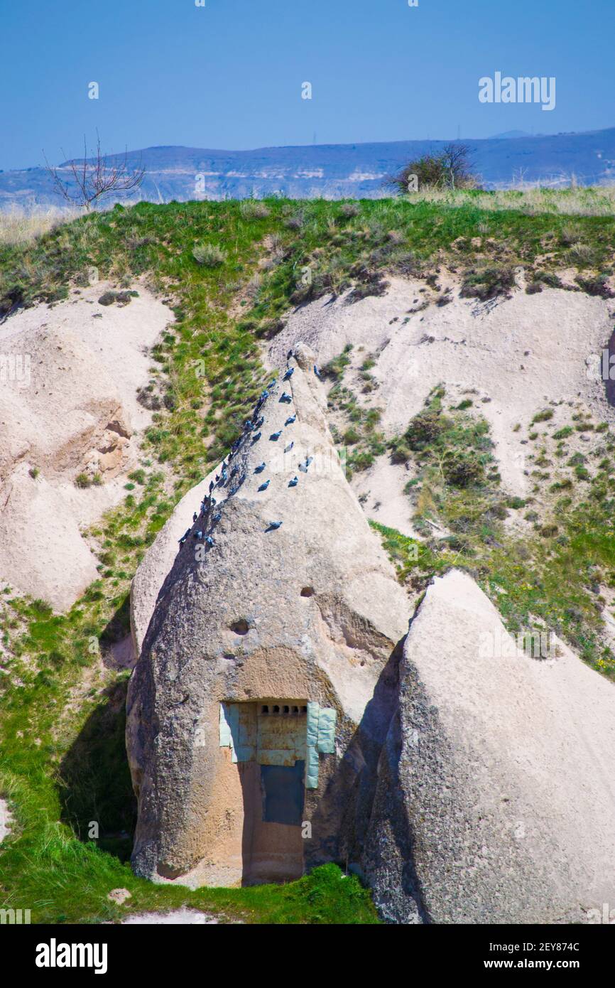Views from Cappadocia-a semi-arid region in central Turkey, is known ...