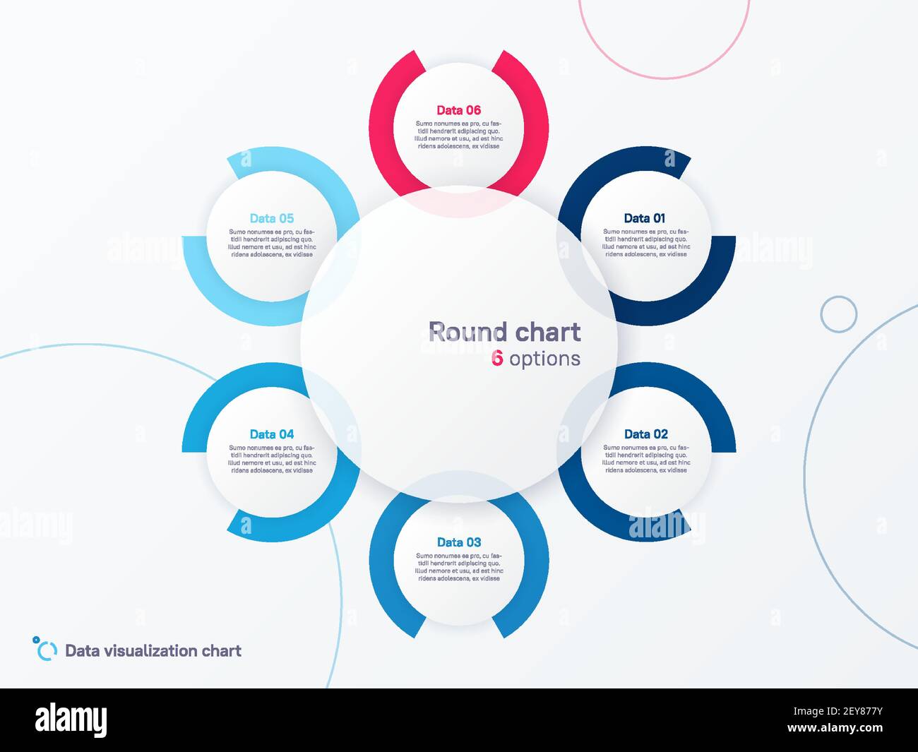 Circle chart six hi-res stock photography and images - Alamy