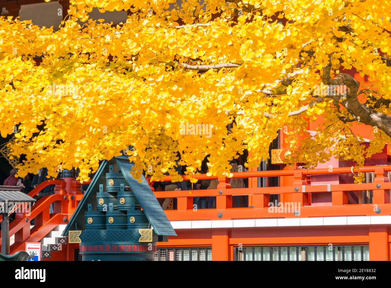 Sensoji temple and the sky tree tower hi-res stock photography and ...