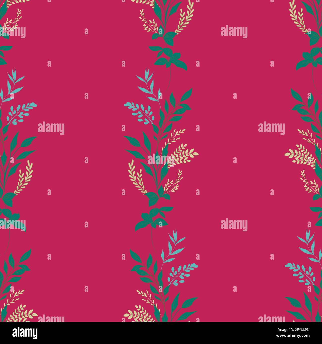 Classic wallpaper vintage leaf pattern background Stock Vector Image ...