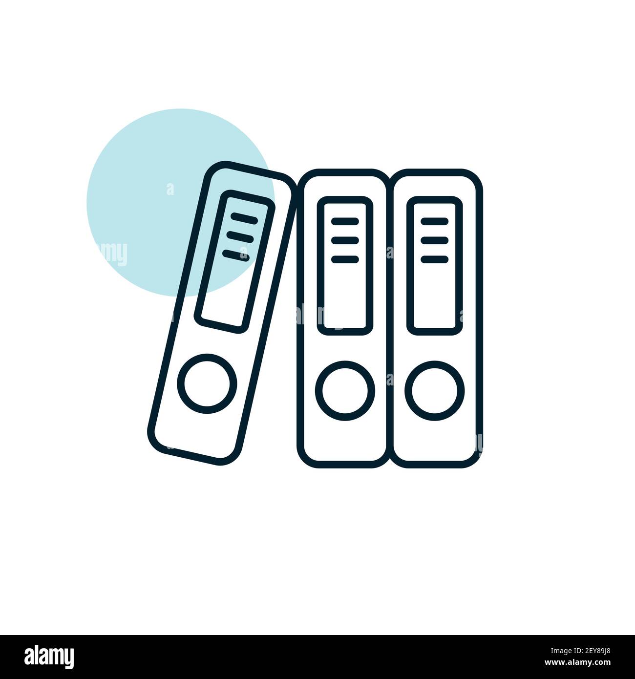 File Folder outline icon. Workspace sign. Graph symbol for your web ...