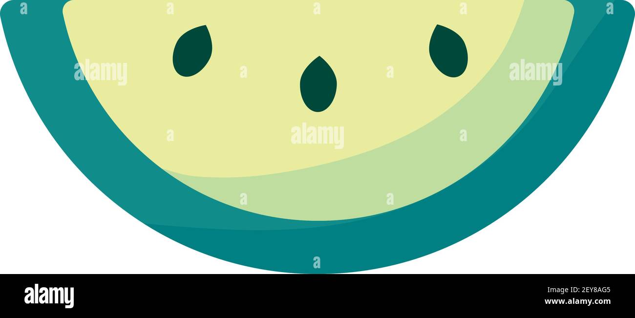 cucumber slice portion Stock Vector Image & Art - Alamy