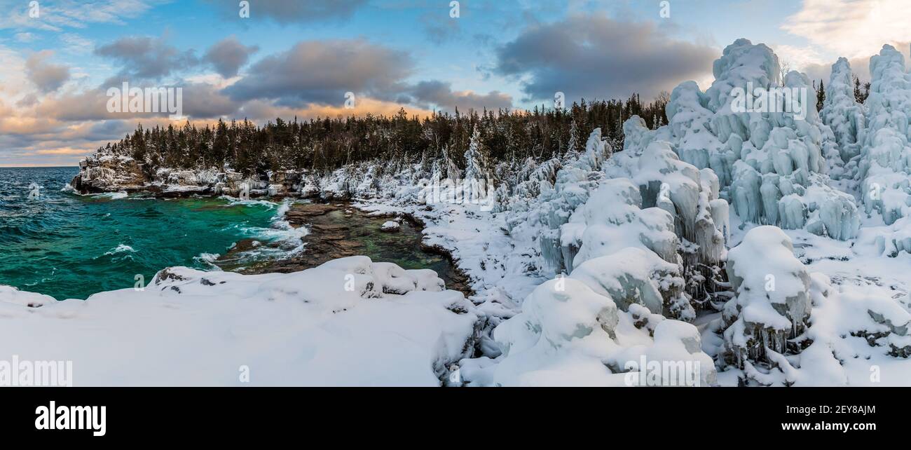 Indian Head Cove & The Grotto Bruce Peninsula National Park Tobermory ...