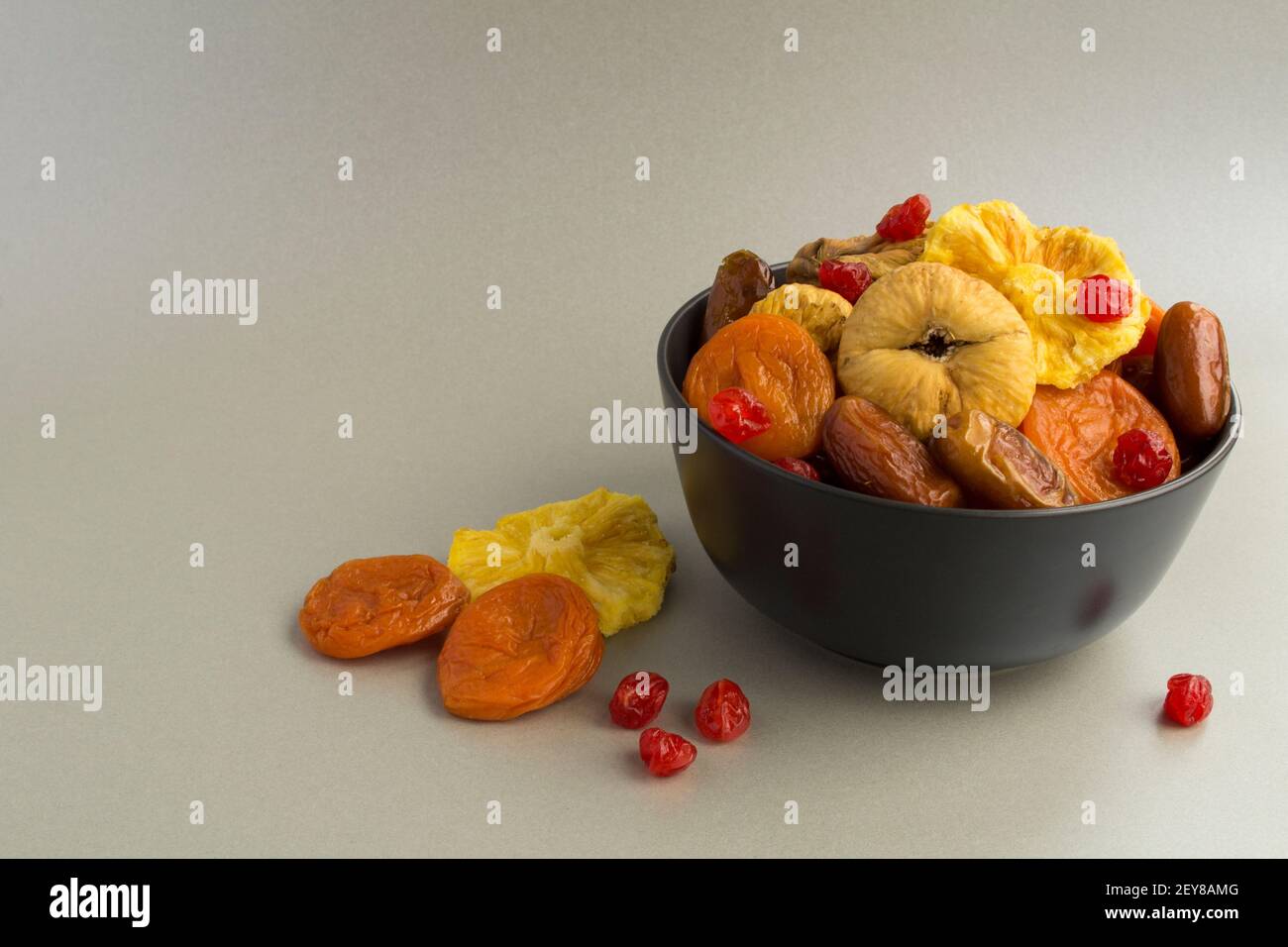 Plate different dried fruits hi-res stock photography and images - Alamy
