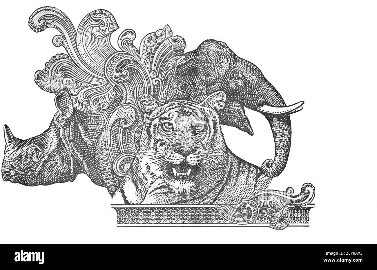 10 rupee note hi-res stock photography and images - Alamy