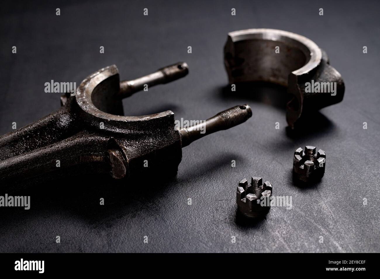 Bent connecting rod hi-res stock photography and images - Alamy