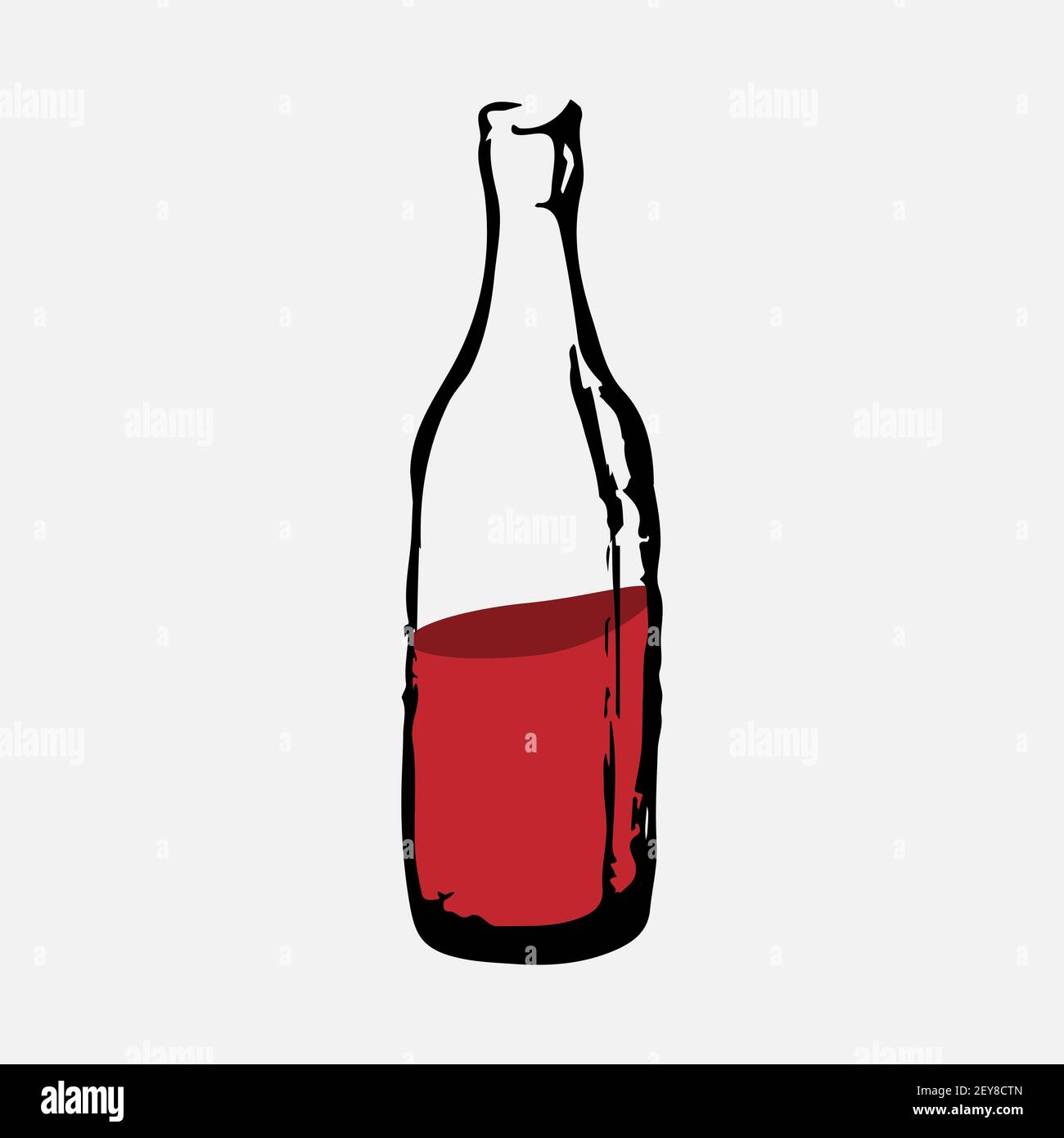 Cocktail sketch hand Stock Vector Images - Alamy