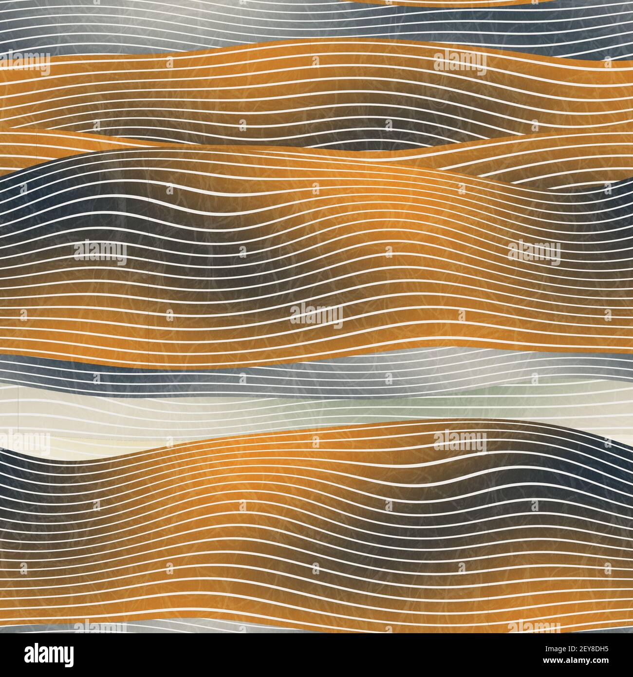 Seamless natural landscape hill pattern for print Stock Photo - Alamy