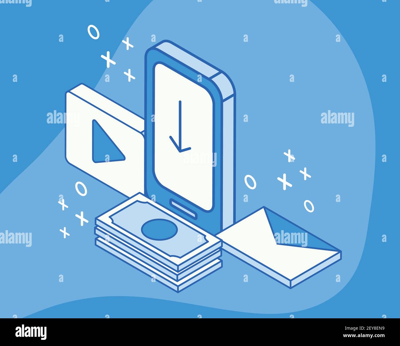 four media icons Stock Vector Image & Art - Alamy
