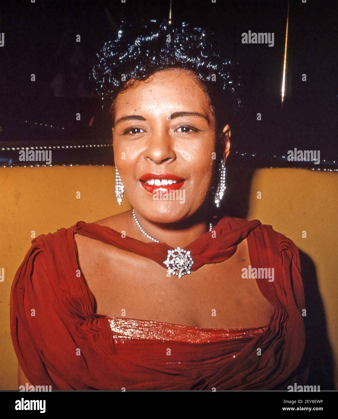 BILLIE HOLIDAY (1915-1959) American jazz singer about 1950. Photo: BIPS ...