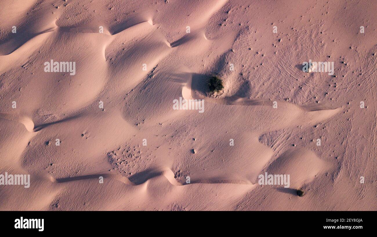 The sand dunes in a desert near Dubai, UAE Stock Photo - Alamy