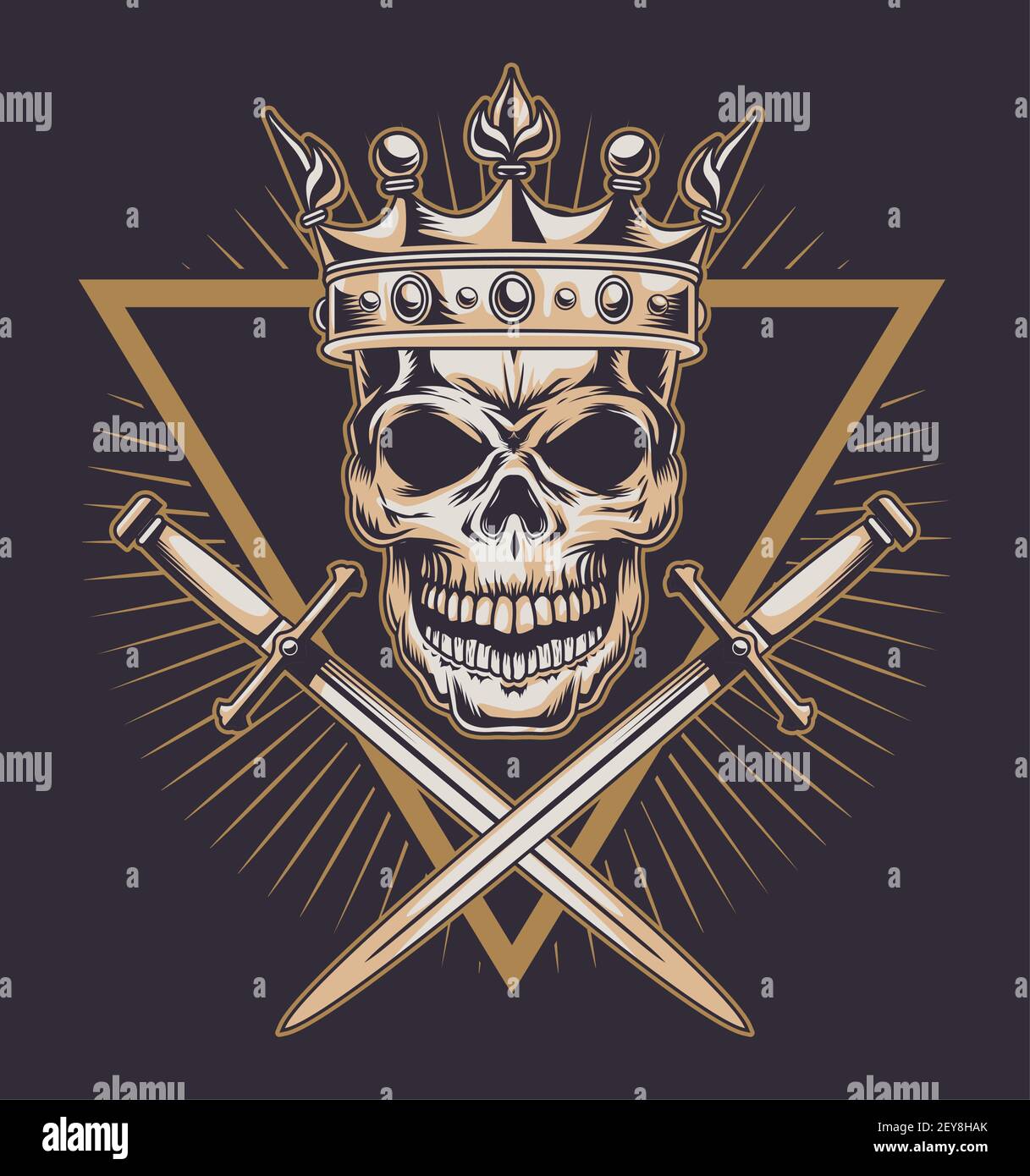 skull and swords Stock Vector Image & Art - Alamy