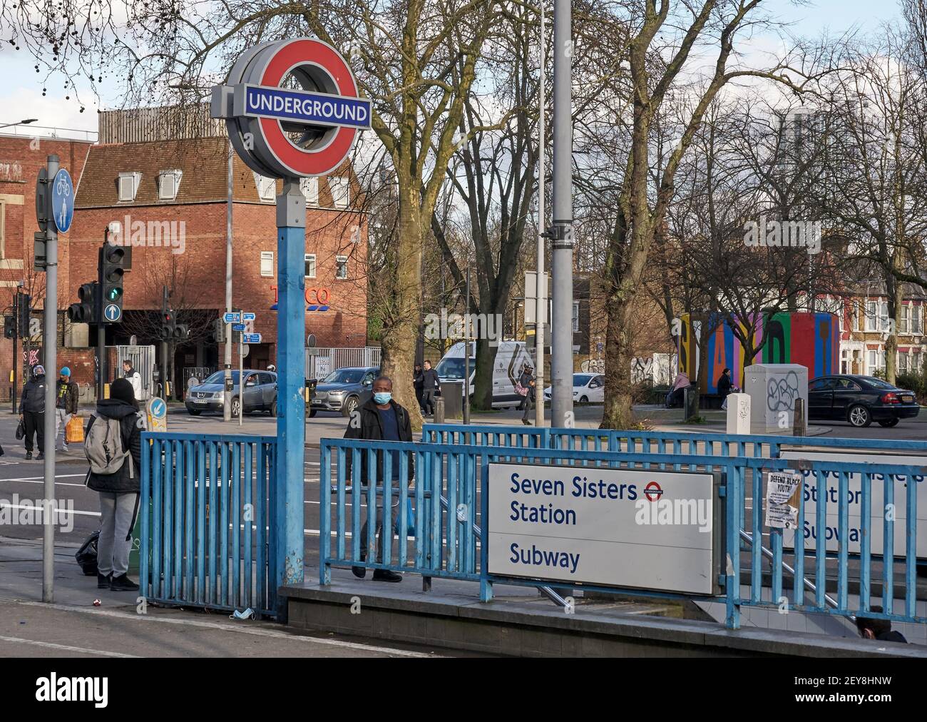 Seven sisters station hi-res stock photography and images - Alamy