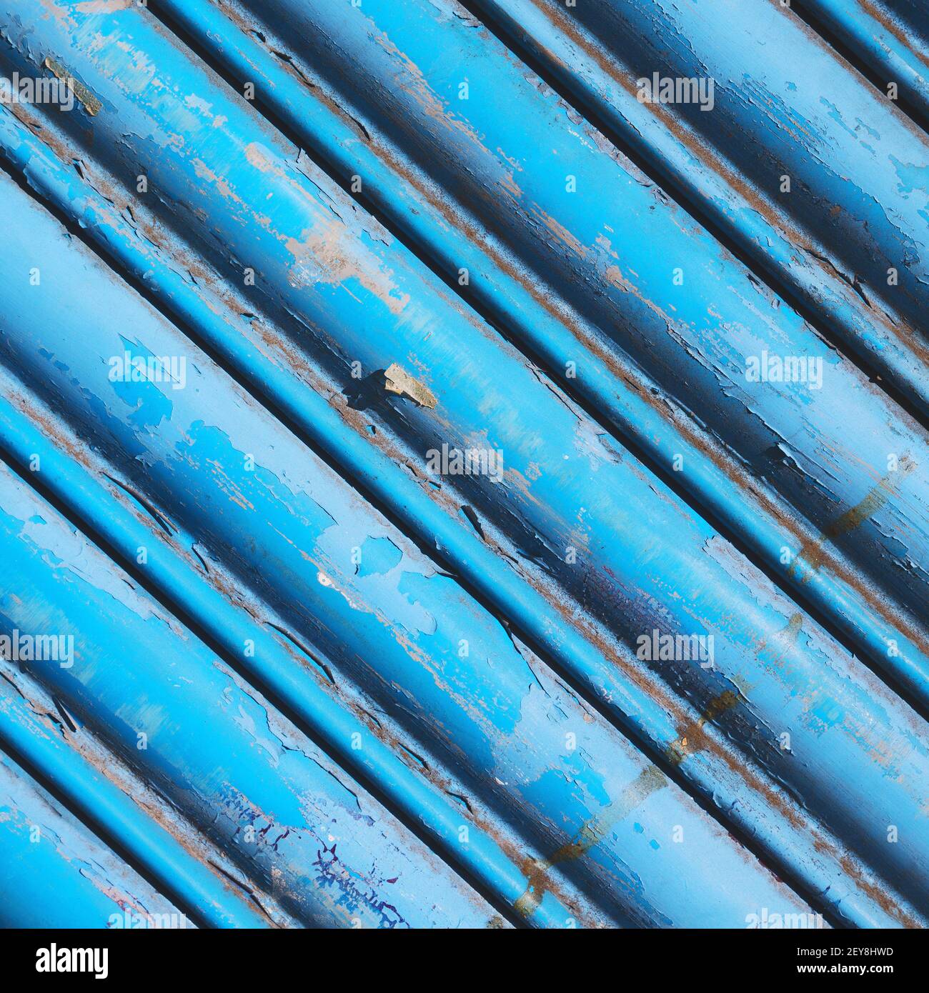 Blue abstract metal in englan london railing steel and background Stock ...