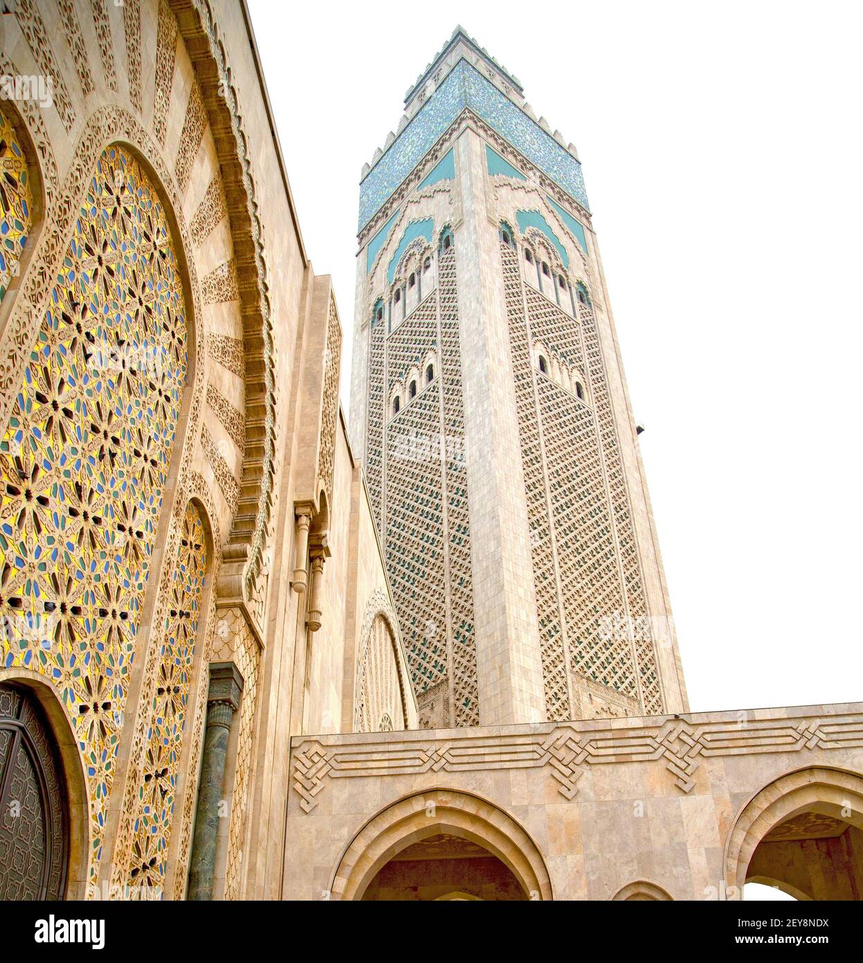 Muslim in mosque the history symbol morocco africa minaret religion and ...