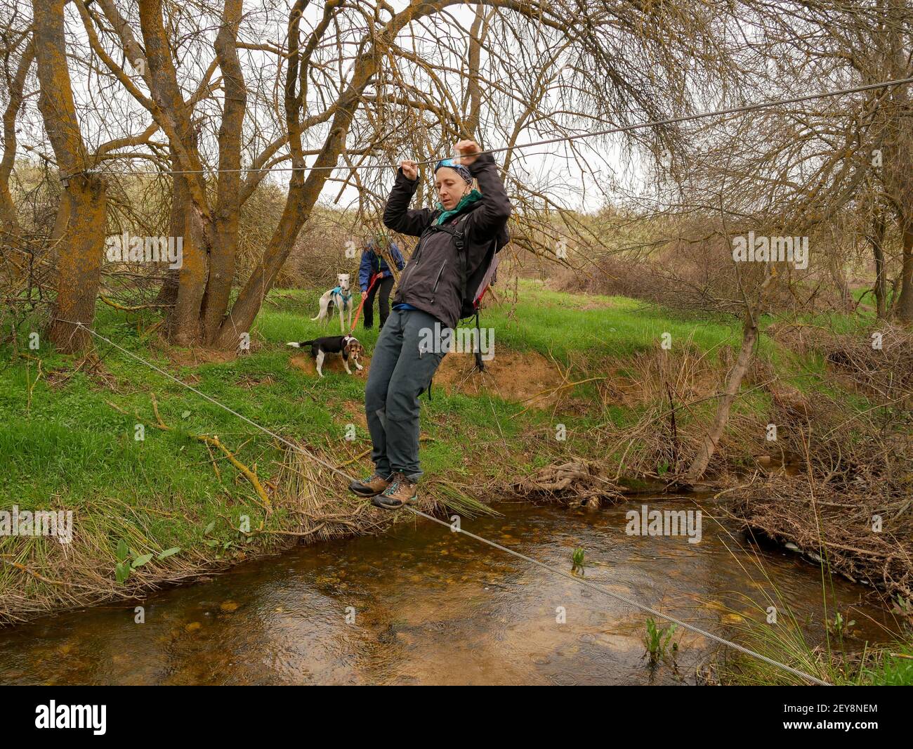 Female at a river hi-res stock photography and images - Alamy