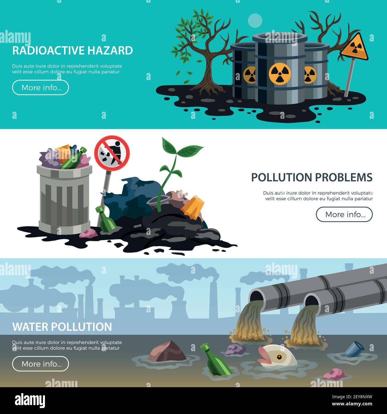 Waste air Stock Vector Images - Alamy