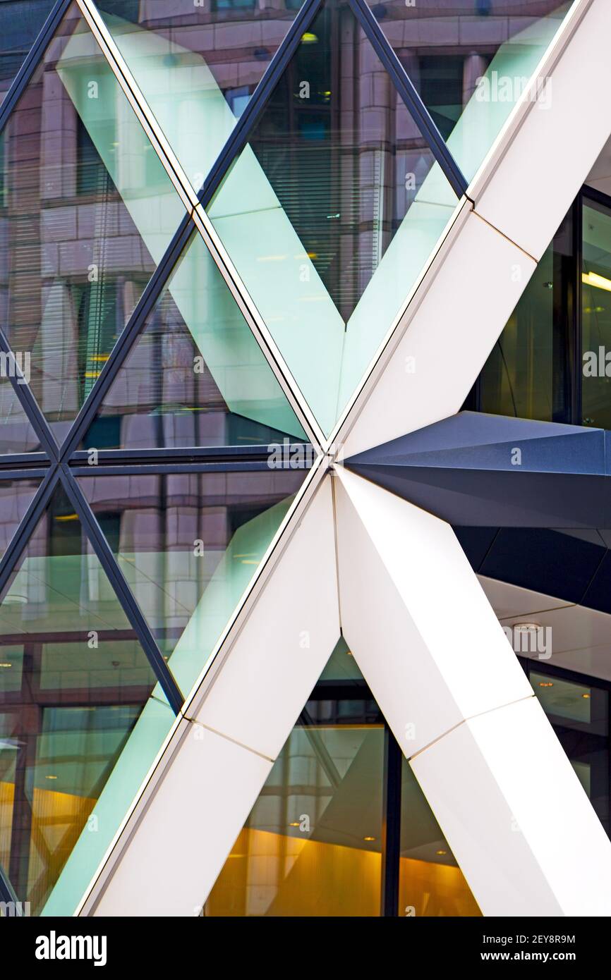 New building in london skyscraper window Stock Photo - Alamy