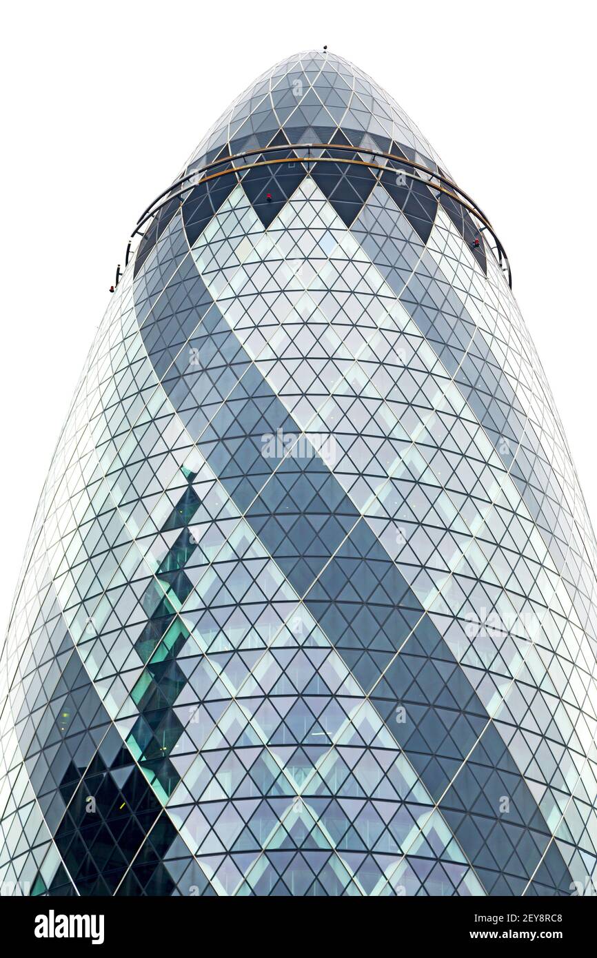 The gherkin building white background hi-res stock photography and ...