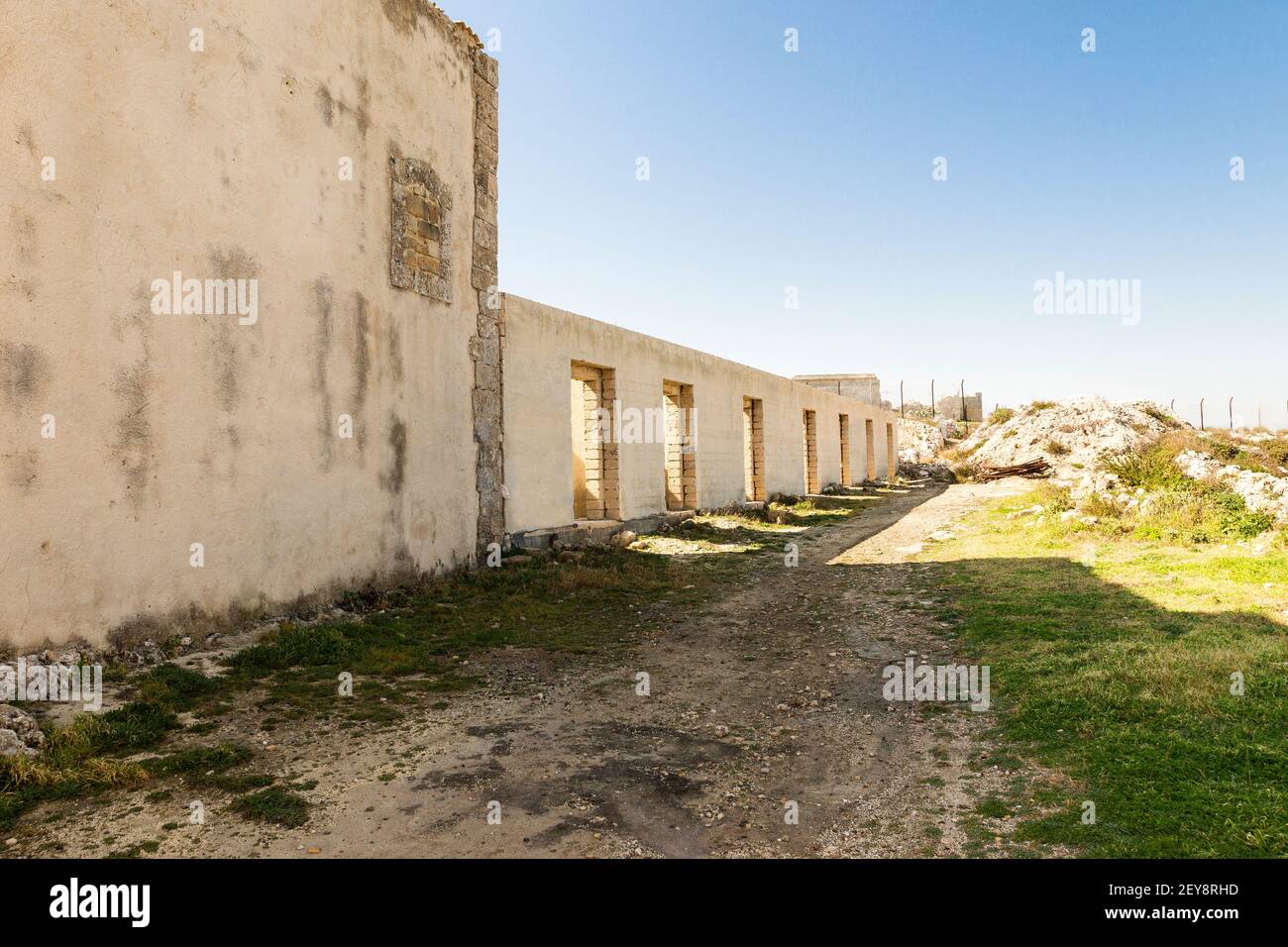 Ancient Ruins of The Tonnara di Santa Panagia (Tuna Fishery) In ...