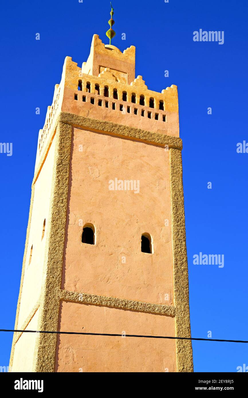 Muslim the history symbol in morocco Stock Photo - Alamy