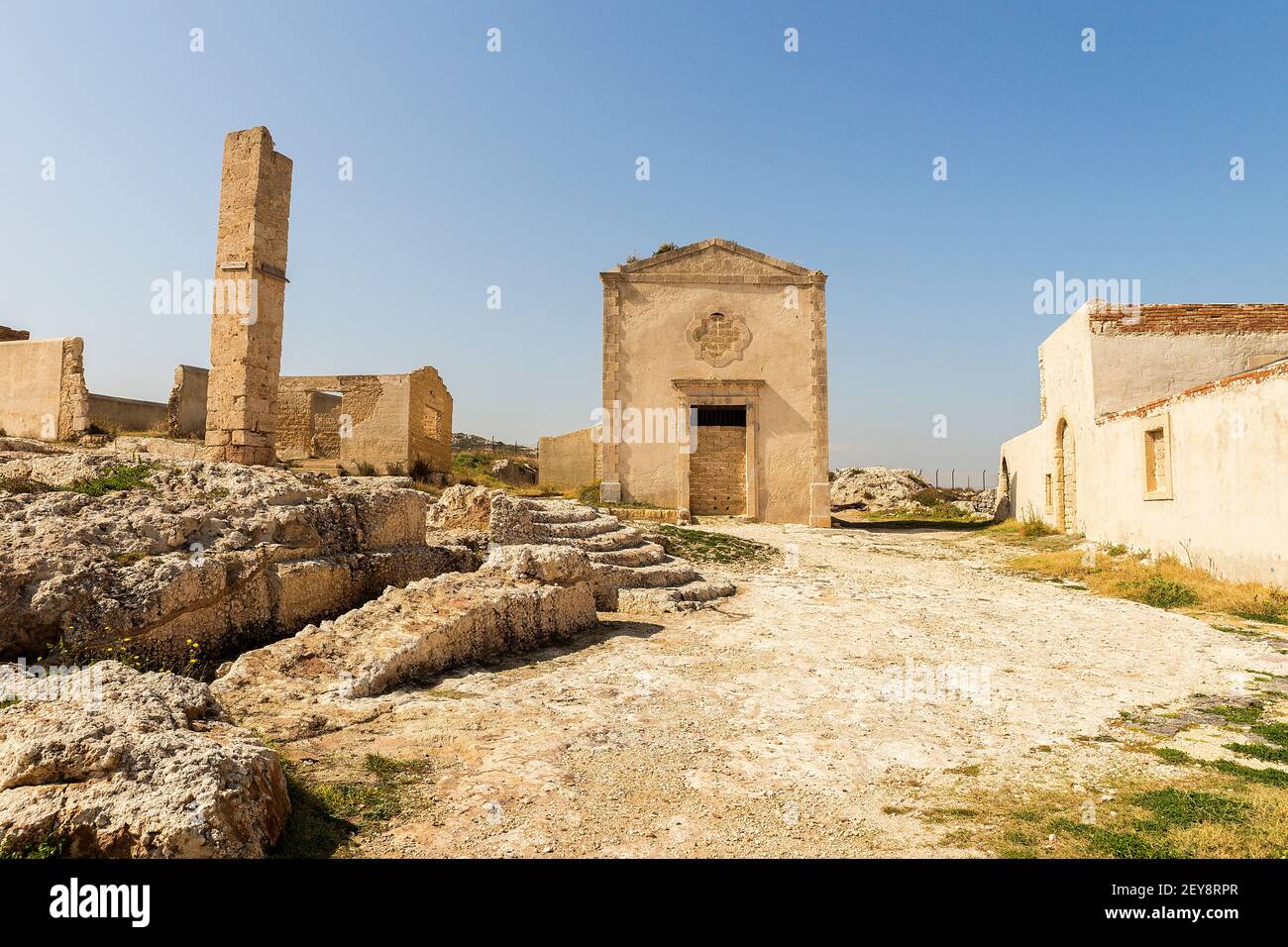 Ancient Ruins of The Tonnara di Santa Panagia (Tuna Fishery) In ...