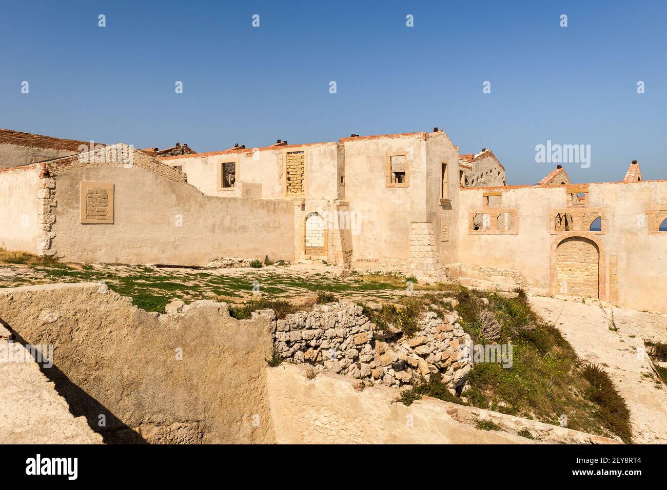 Ancient Ruins of The Tonnara di Santa Panagia (Tuna Fishery) In ...