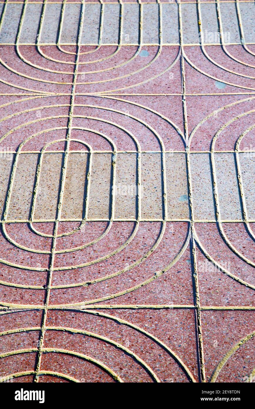 Abstract morocco africa tile the red texture Stock Photo - Alamy