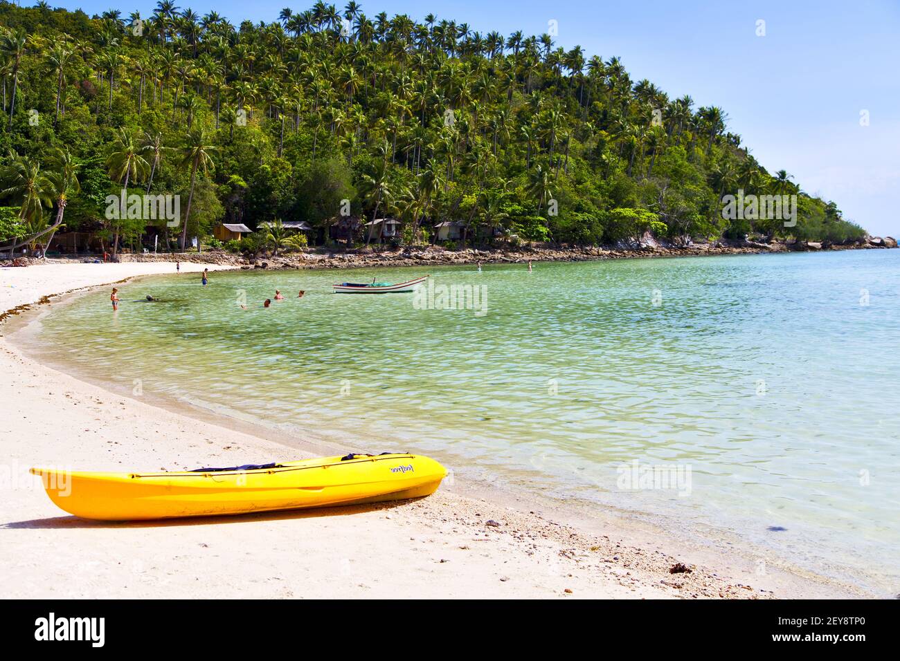 Asia bay the koh phangan south china sea Stock Photo - Alamy