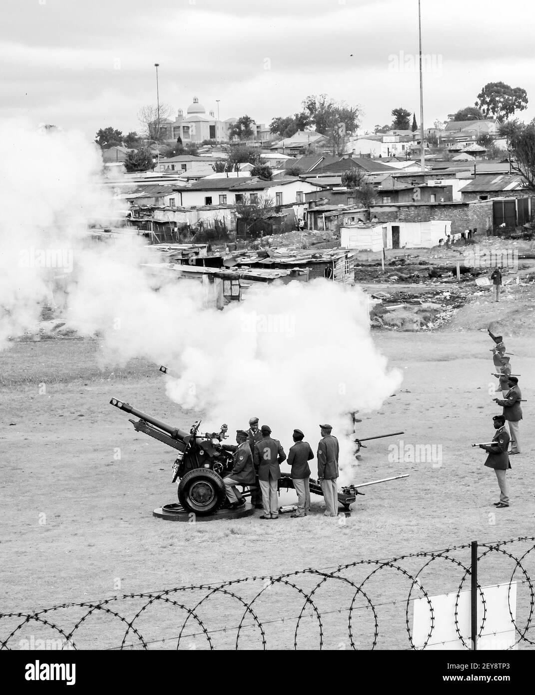 JOHANNESBURG, SOUTH AFRICA - Jan 05, 2021: Ermelo, South Africa ...