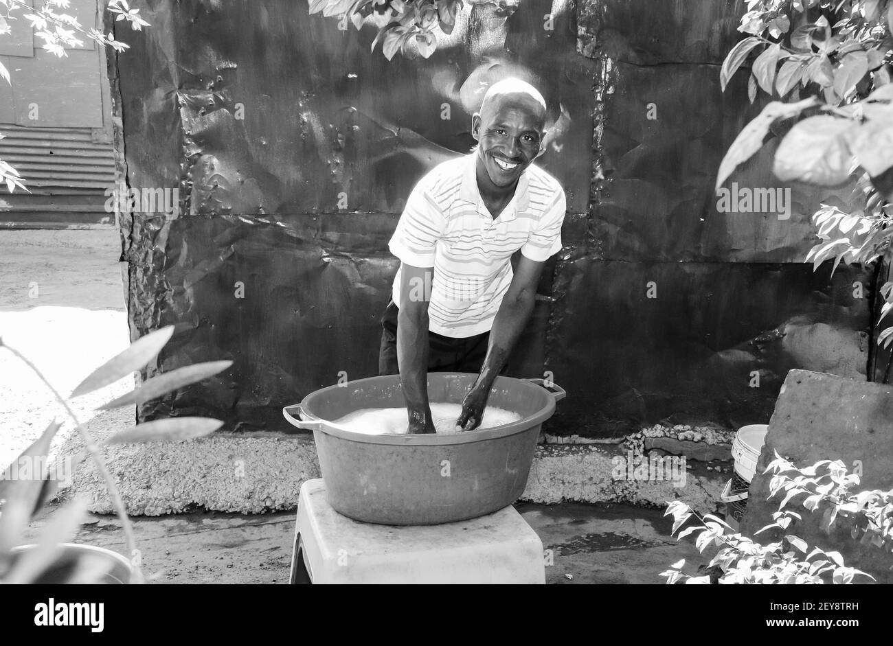 Village daycare Black and White Stock Photos & Images - Alamy