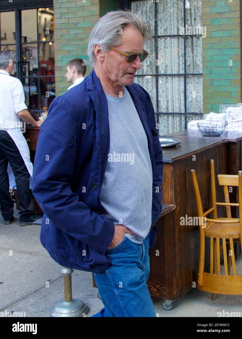 American actor Sam Shepard seen in New York City, on August 4, 2013 ...