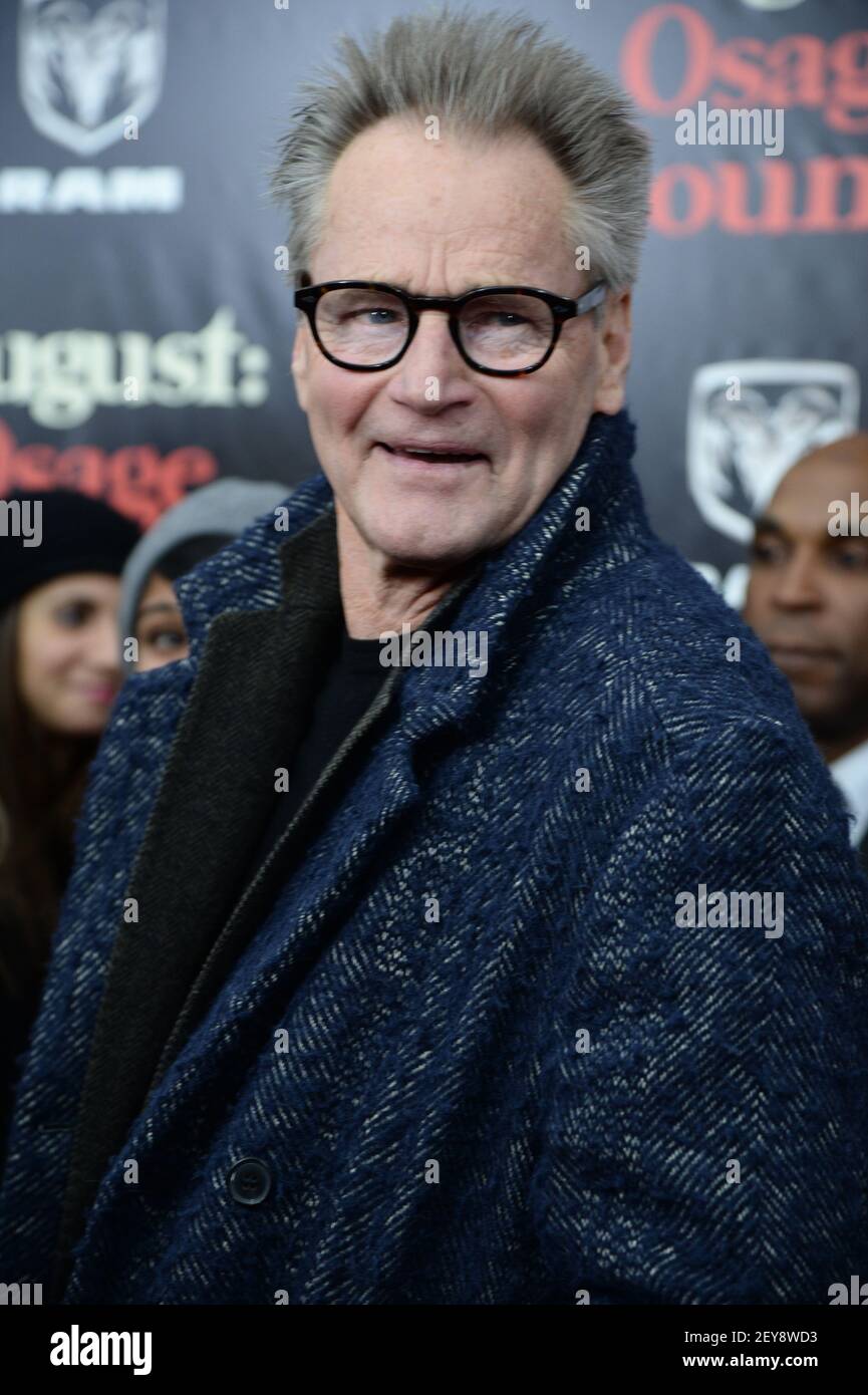 Actor Sam Shepard attends the premiere of AUGUST:OSAGE COUNTY presented ...