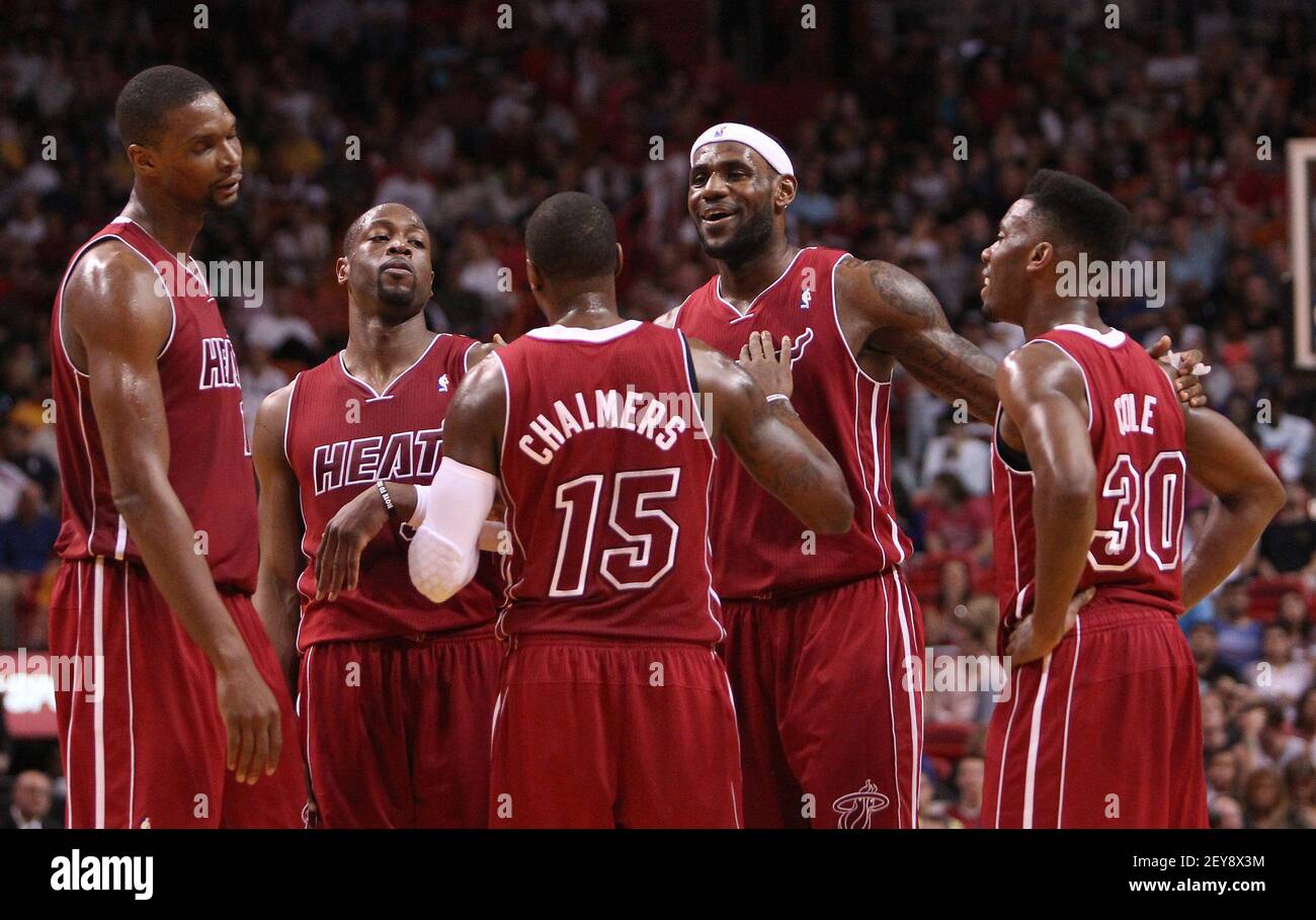 Norris Cole And Lebron James