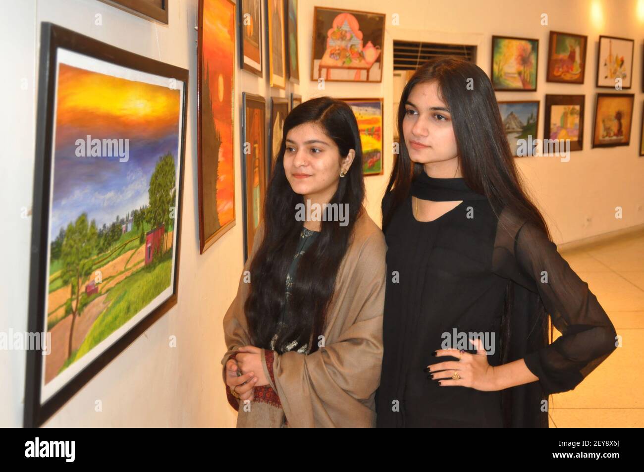 Pakistani Students of the Punjab group of collages taking keen interest ...