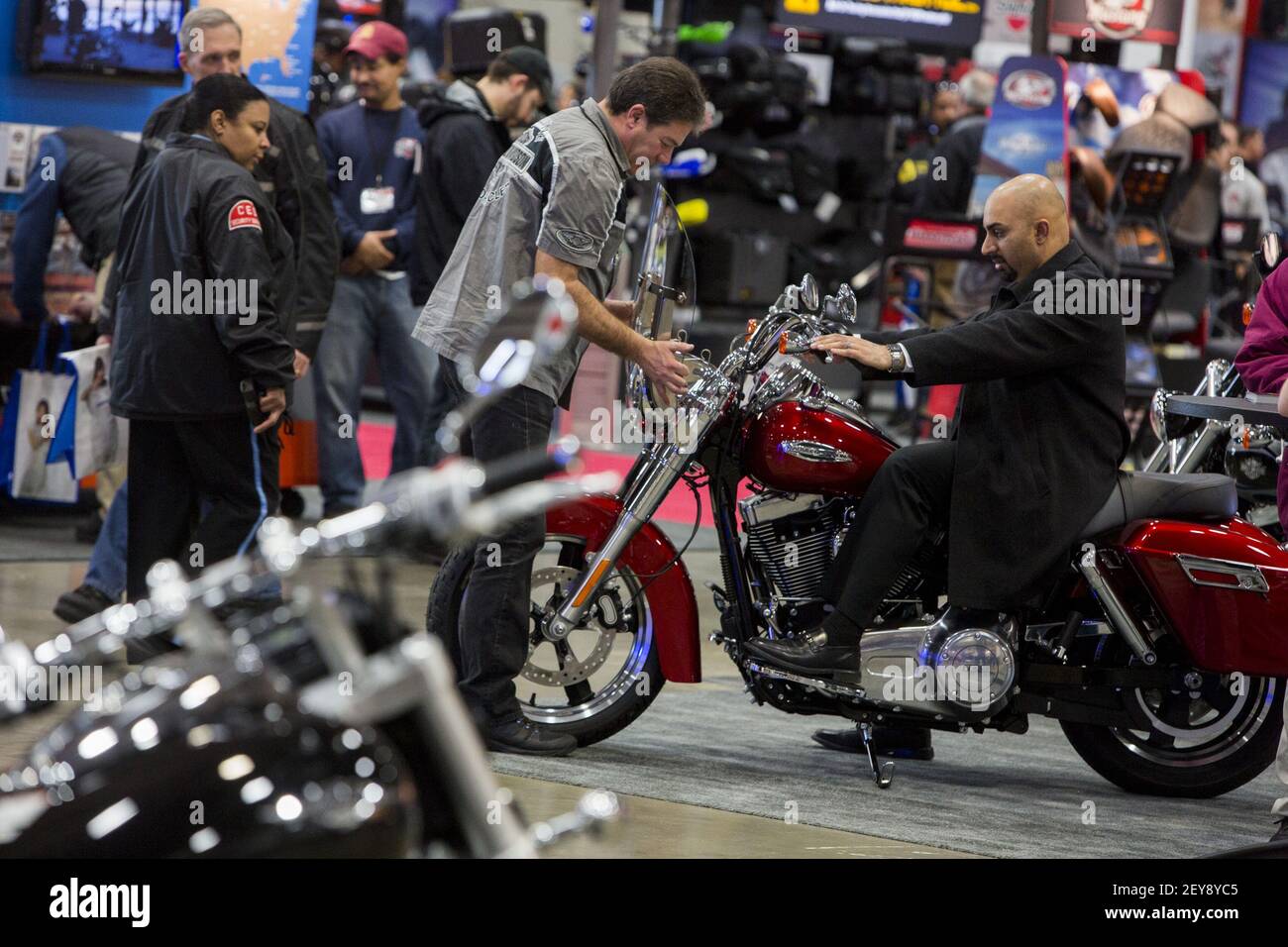 4 January 2013 - Washington, D.C. - Harley-Davidson Motorcycles on ...
