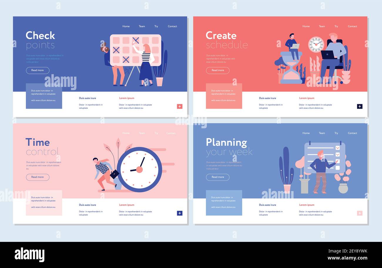 Time management planning process organizing effective schedule control ...