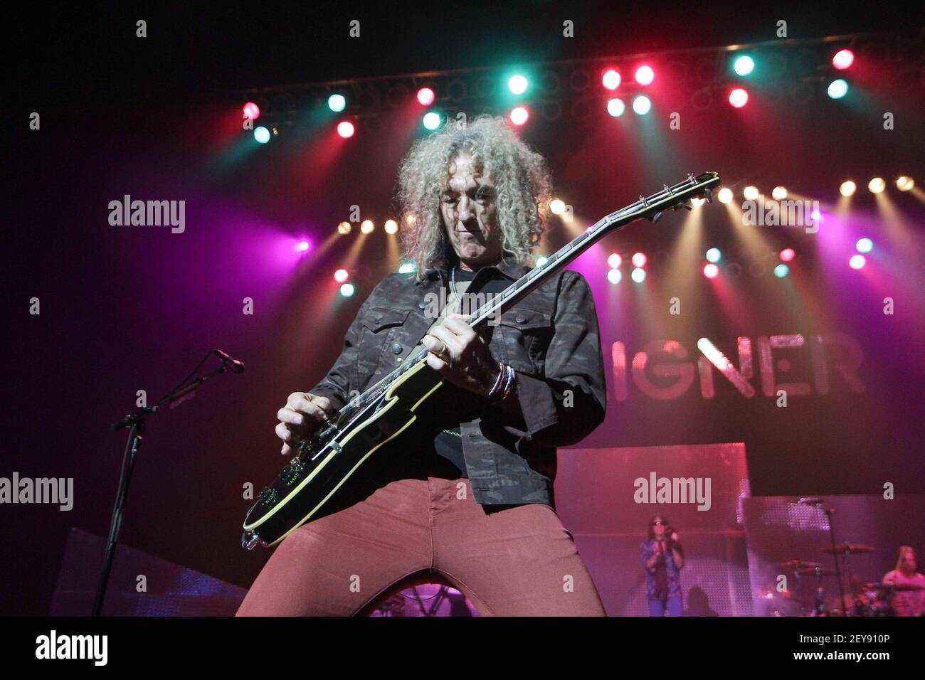 Bruce Watson - 9 January 2013 - Miami FL - Foreigner in Concert at the ...