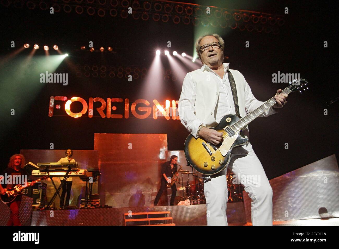 Mick Jones - 9 January 2013 - Miami FL - Foreigner in Concert at the ...
