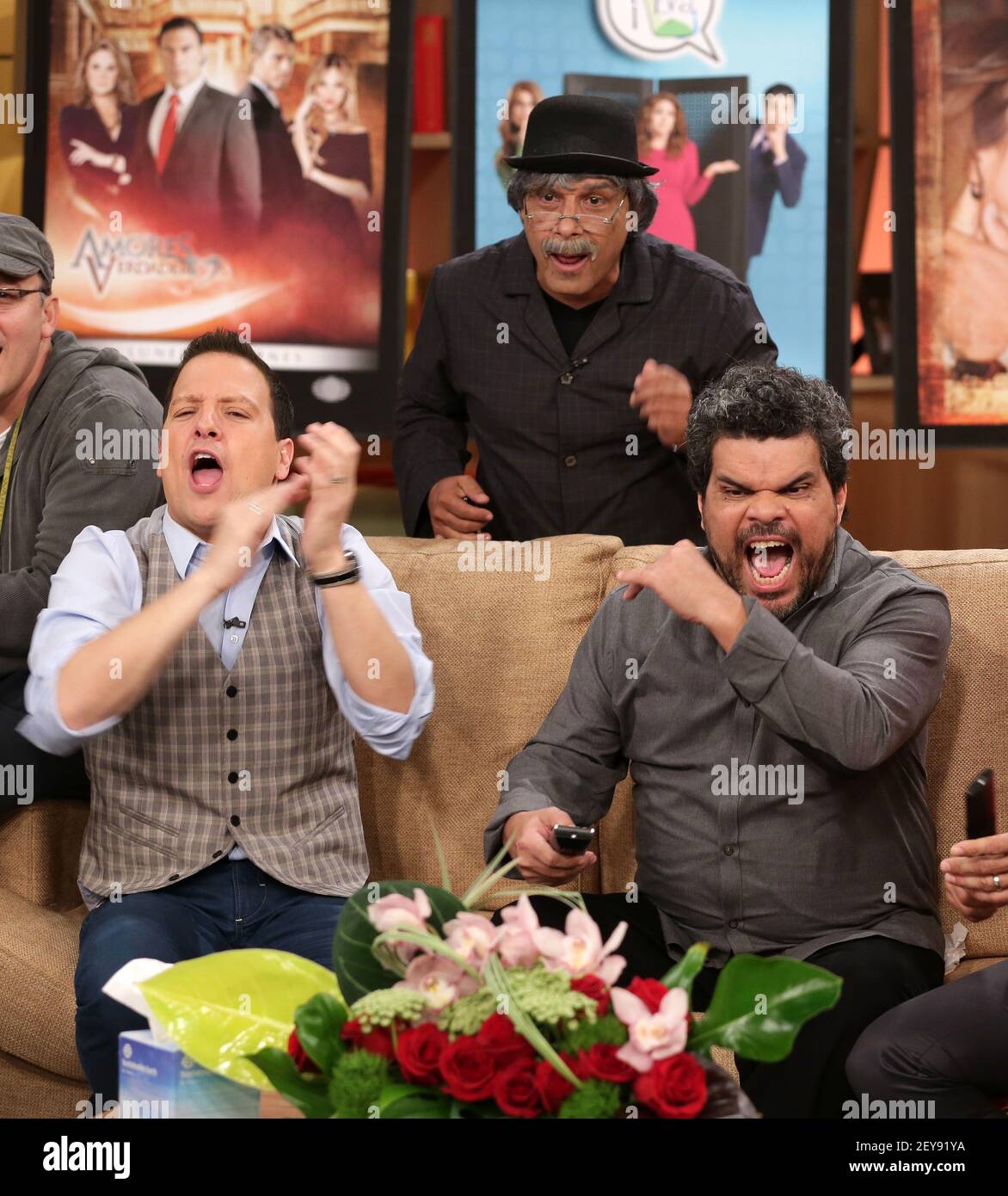 11 January 2013 - Miami, FL - Raul Gonzalez, Sordobulo, actor Luis ...