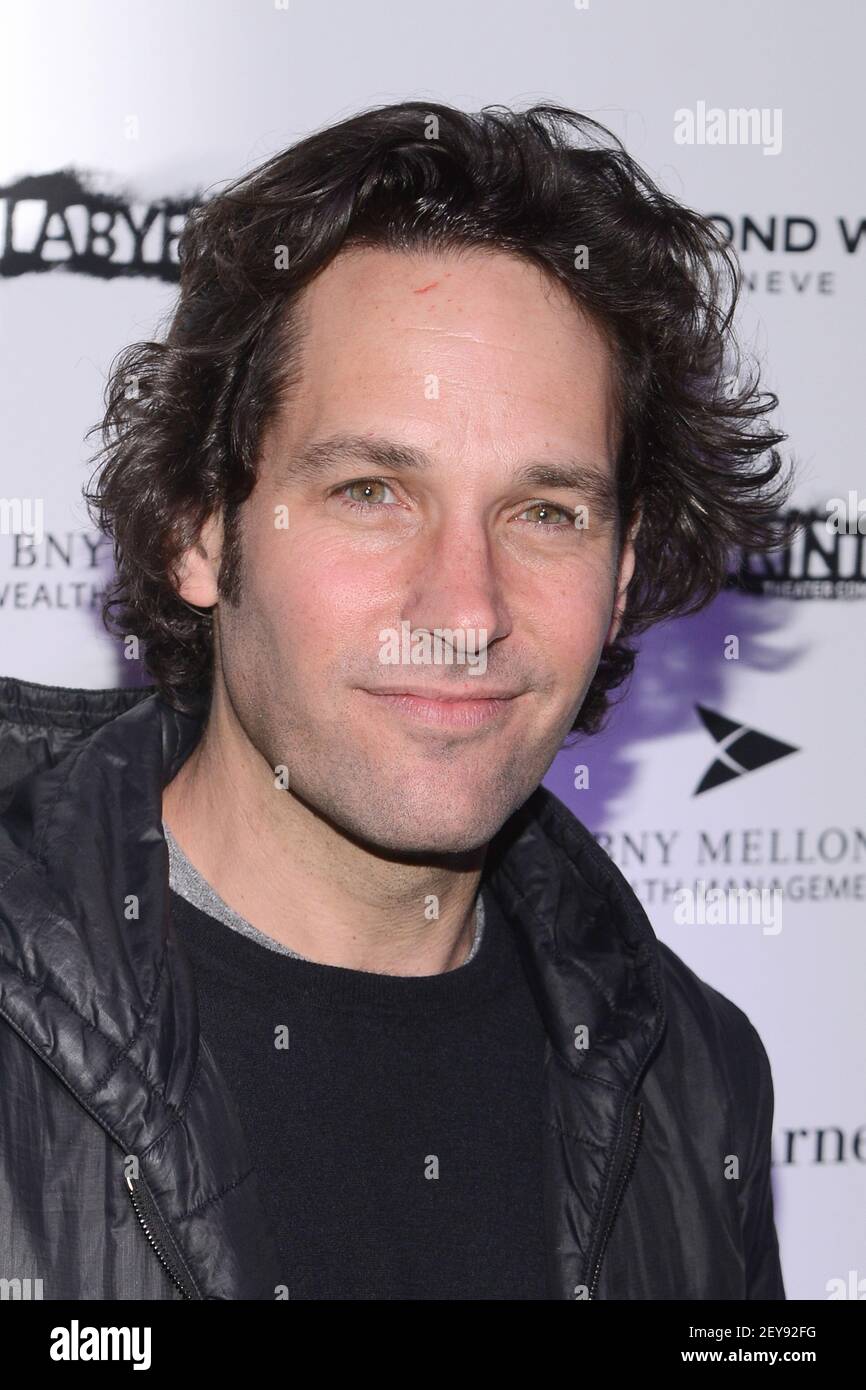 14 JANUARY 2013 - New York - Paul Rudd attends LAByrinth Theater ...